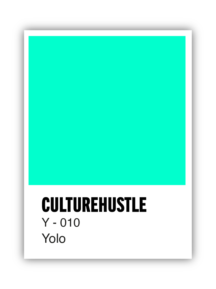 YOLO - newly discovered colouriest colour – Culture Hustle USA