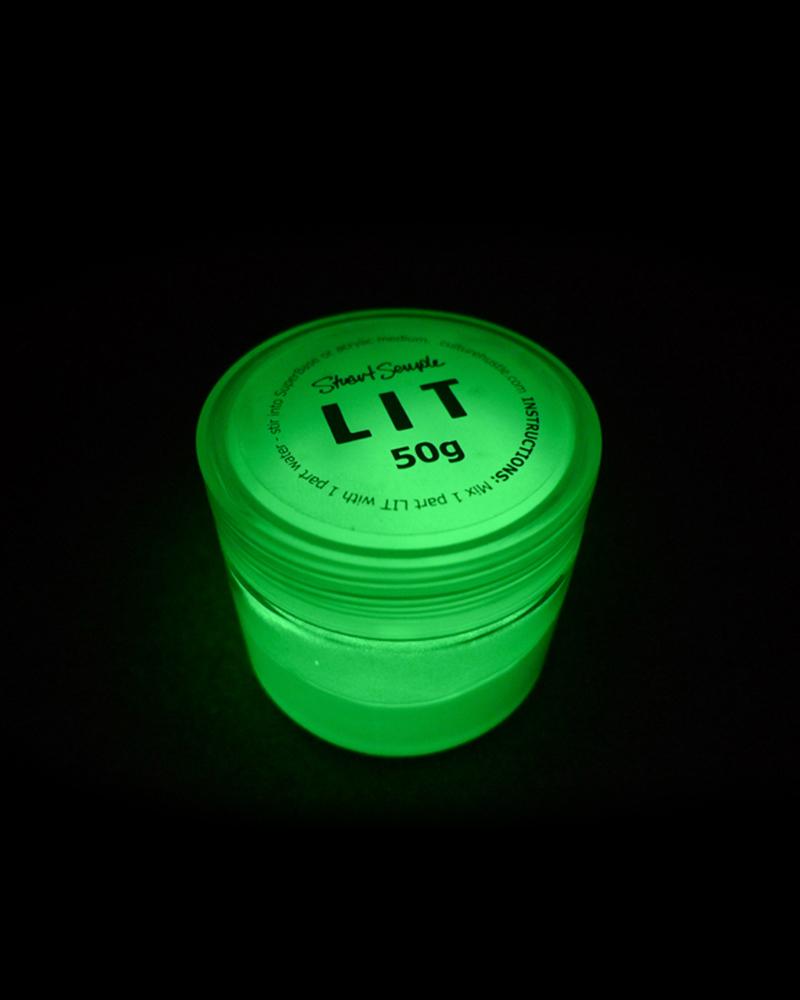 LIT - the world's glowiest glow pigment, 100% pure LIT powder by Stuar ...